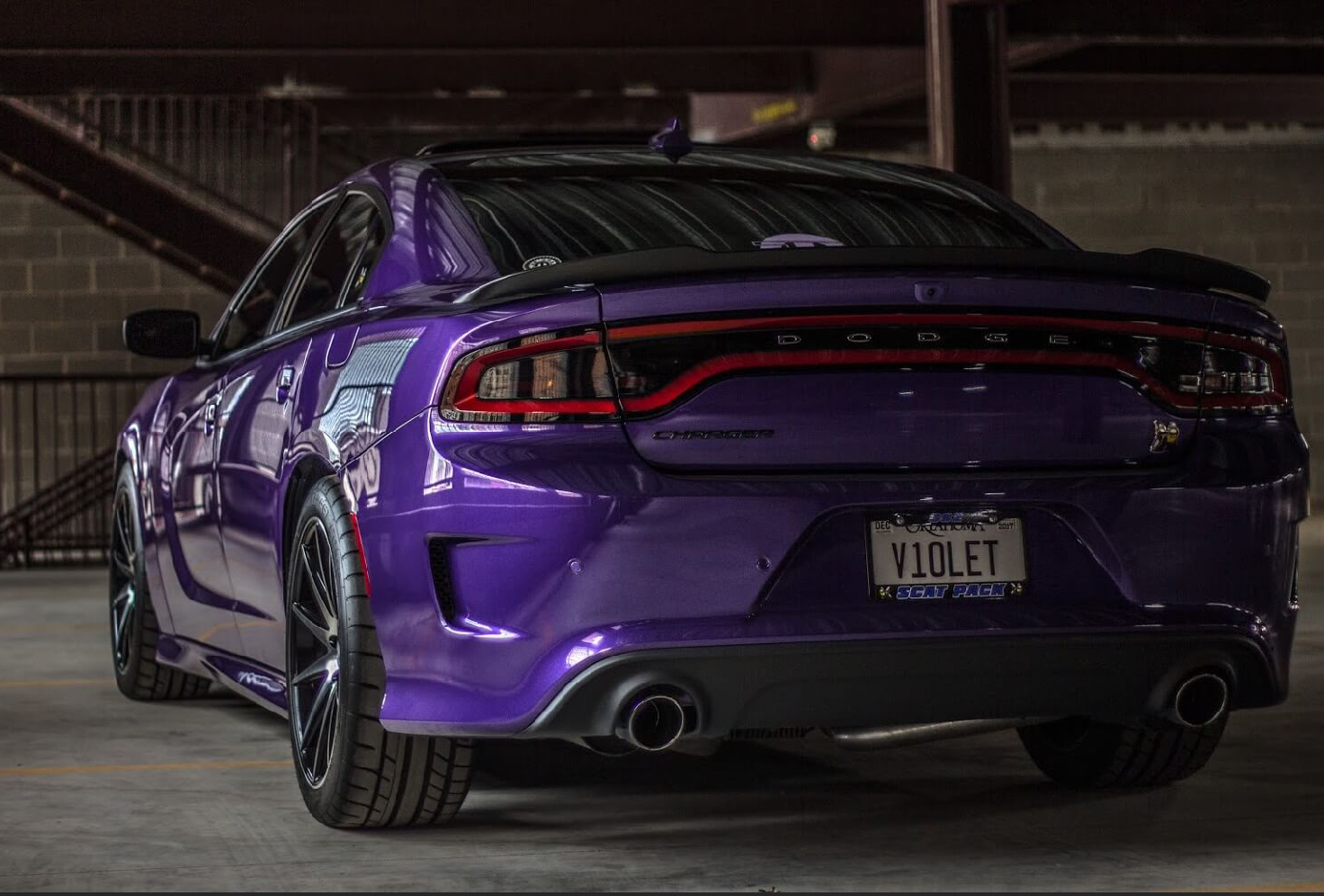 Dodge Charger SRT Named Violet Protected With Dr. Beasley's