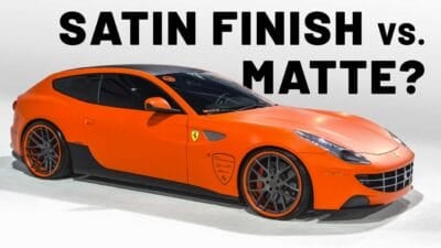 Matte vs Satin vs Flat Car Paint Finishes