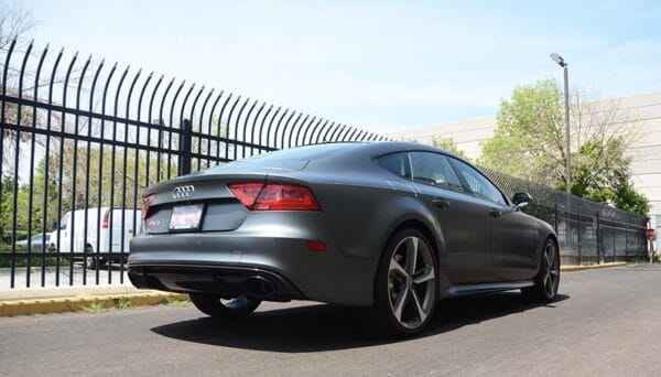 Matte Cars: Daytona Gray Matte Audi RS7