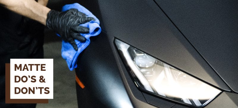 The Beginner's Guide to Caring for Matte Paint Cars | Behind the Detail
