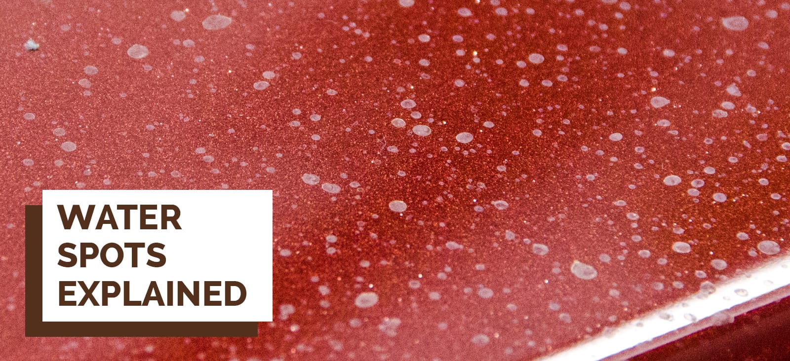 What Causes Water Spots on Cars? Here's The Real Answer.