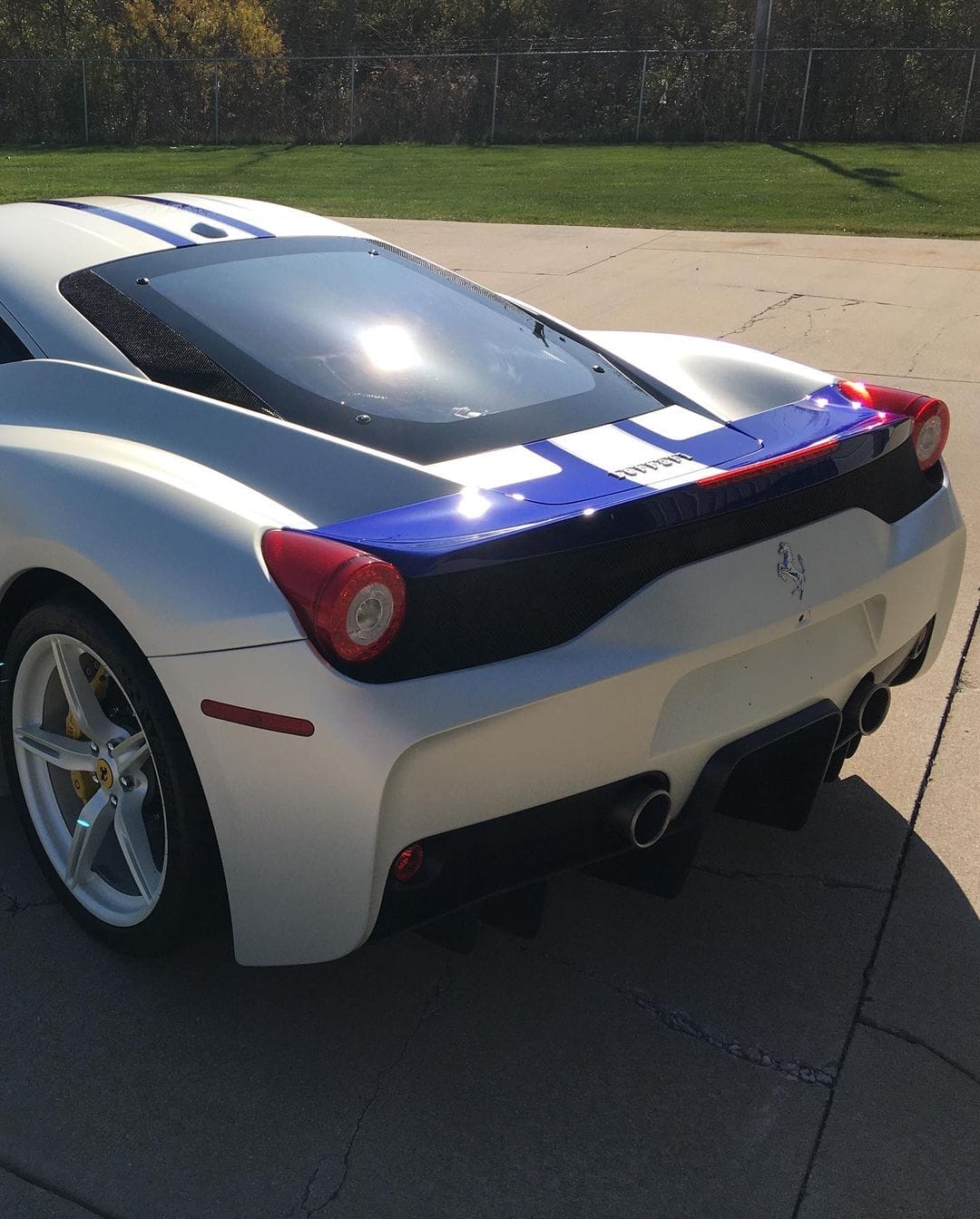 Dr. Beasley's Protects 1 of 1 Matte Ferrari 458 Speciale With Matte ...