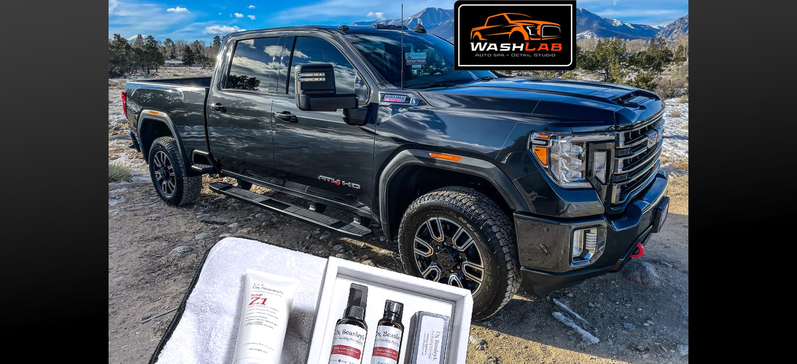 Washlab LLC Applies NSP Z1 + Nano-Resin MX on 2019 GMC 3500