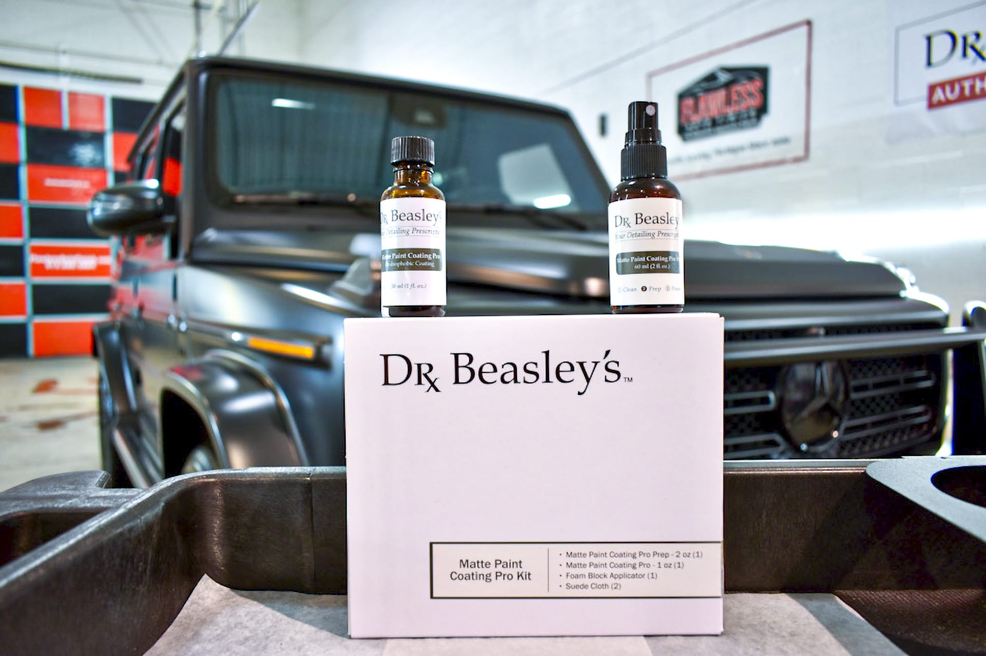 Case Study: 2021 Matte Black Mercedes-Benz G550 by Flawless Auto Finish ...