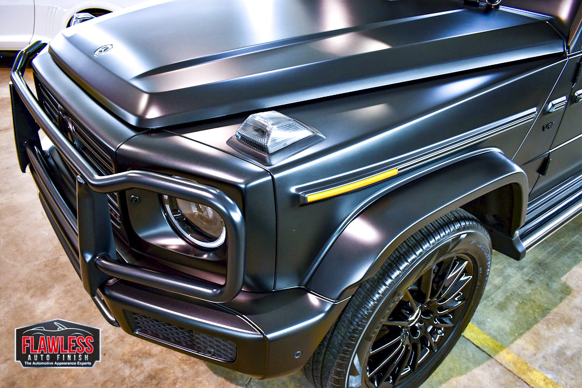 Case Study: 2021 Matte Black Mercedes-Benz G550 by Flawless Auto Finish ...