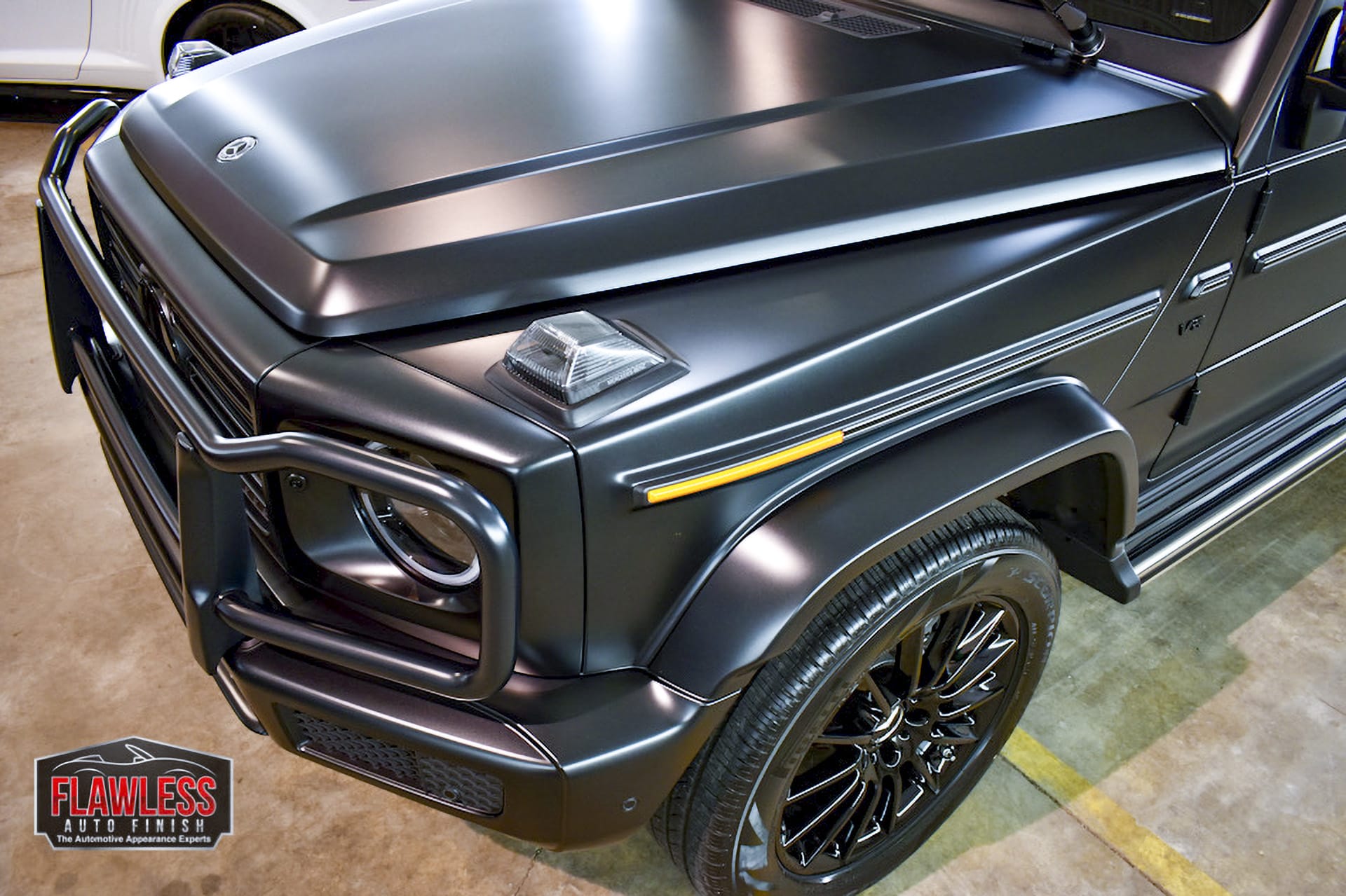 Case Study: 2021 Matte Black Mercedes-Benz G550 by Flawless Auto Finish ...