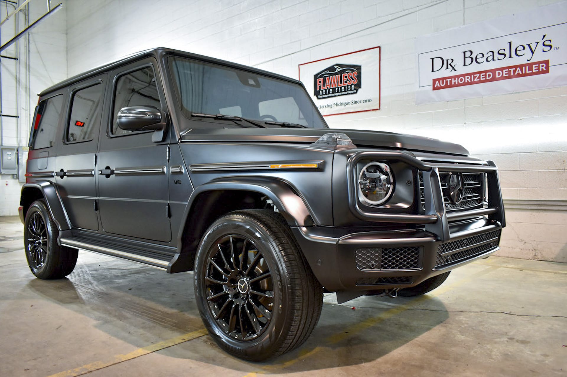 Case Study: 2021 Matte Black Mercedes-Benz G550 by Flawless Auto Finish ...
