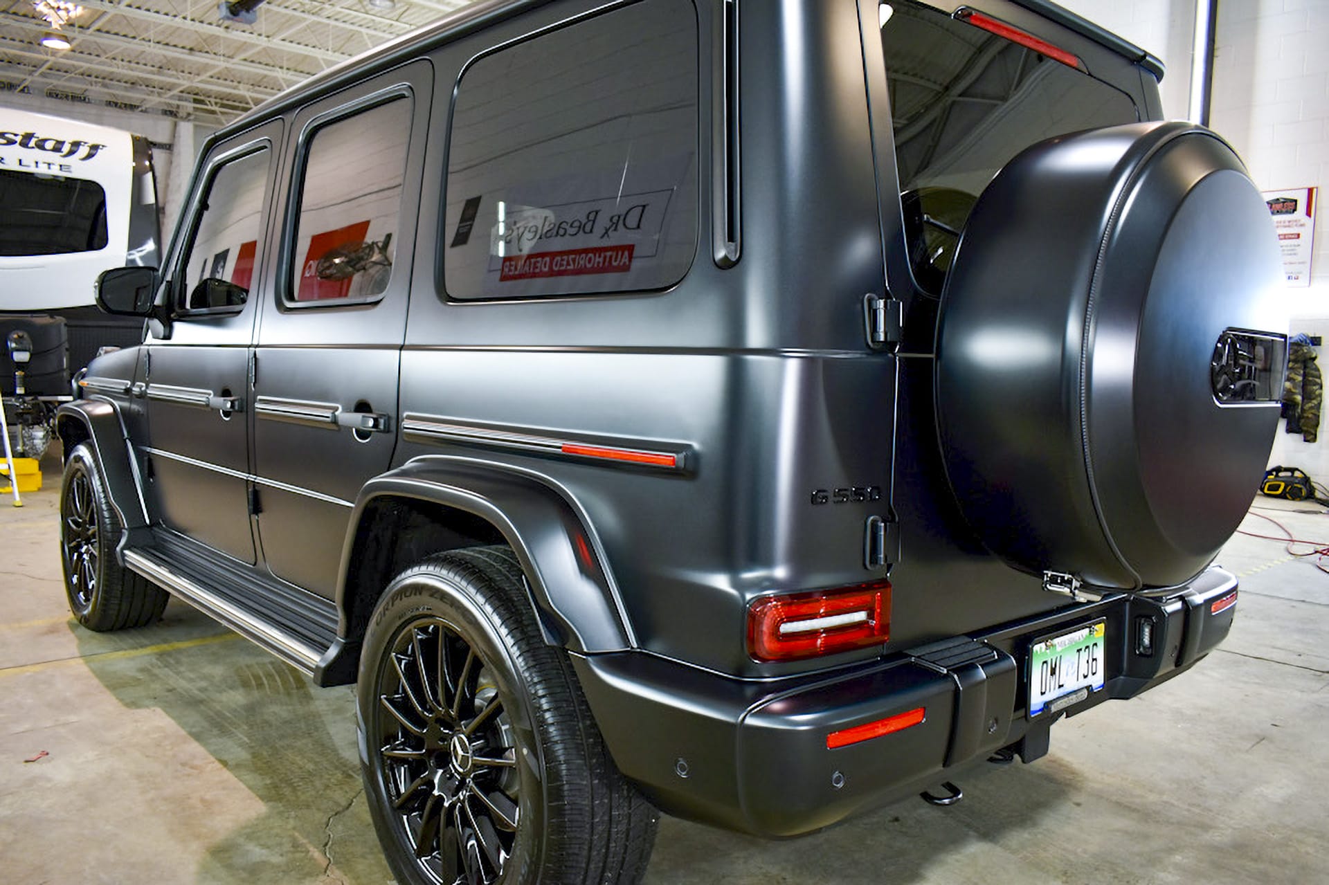 Case Study: 2021 Matte Black Mercedes-Benz G550 by Flawless Auto Finish ...