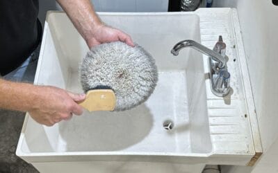 How to Clean Wool Buffing Pads | Dr. Beasley's