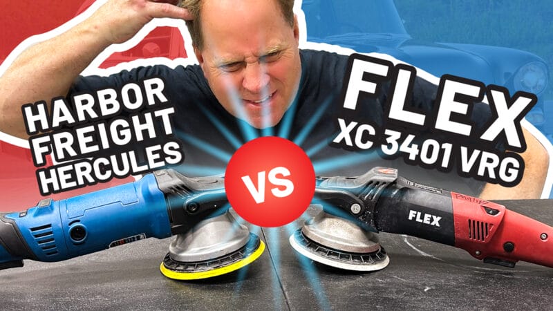 Flex XC 3401 VRG vs. Harbor Freight Hercules Forced Roation Polisher ...