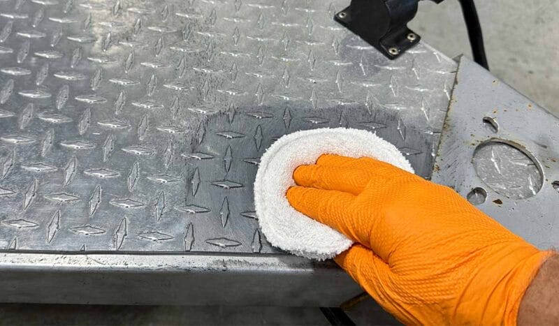 How to Polish Aluminum Diamond Plate | Dr. Beasley's