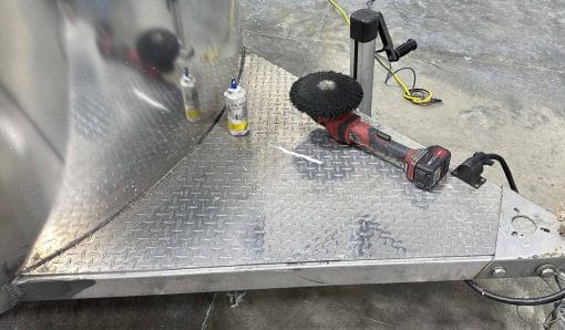 How to Polish Aluminum Diamond Plate | Dr. Beasley's