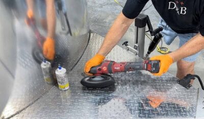 How to Polish Aluminum Diamond Plate | Dr. Beasley's