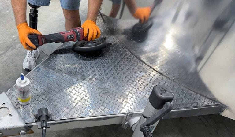 How to Polish Aluminum Diamond Plate | Dr. Beasley's