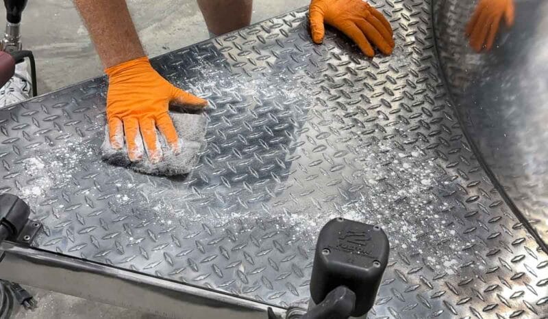 How to Polish Aluminum Diamond Plate | Dr. Beasley's