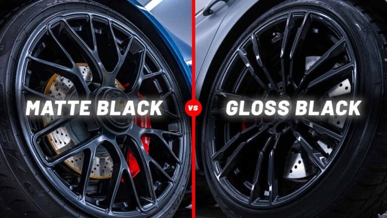Matte Black vs. Gloss Black Wheels — Which Should I Get? | Blog | Dr ...