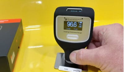 How to Use a Paint Thickness Gauge | Dr. Beasley's